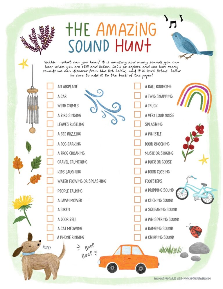 The Amazing Sound Hunt: A Listening Adventure